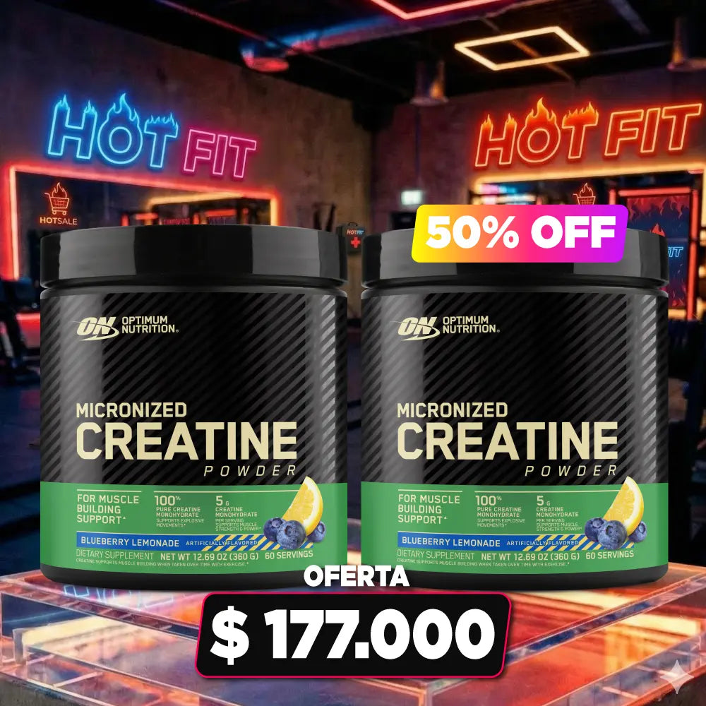 2 und Creatine Optimum 60 Serv Blueberry Lemonade – Zona FIT