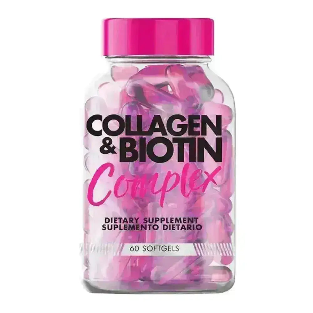 Collagen & Biotin Complex Healthy America - Colágeno hidrolizado – Zona FIT