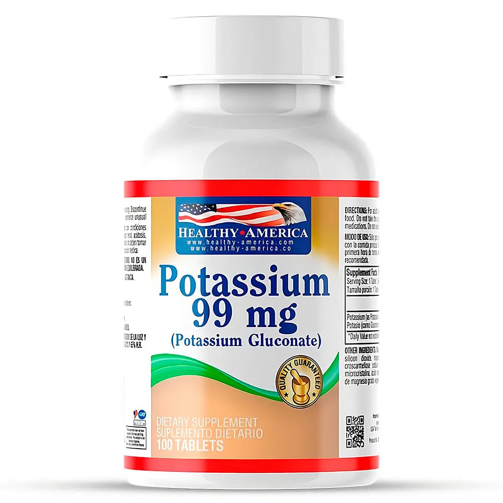 Gluconate Potassium Healthy America – Zona FIT