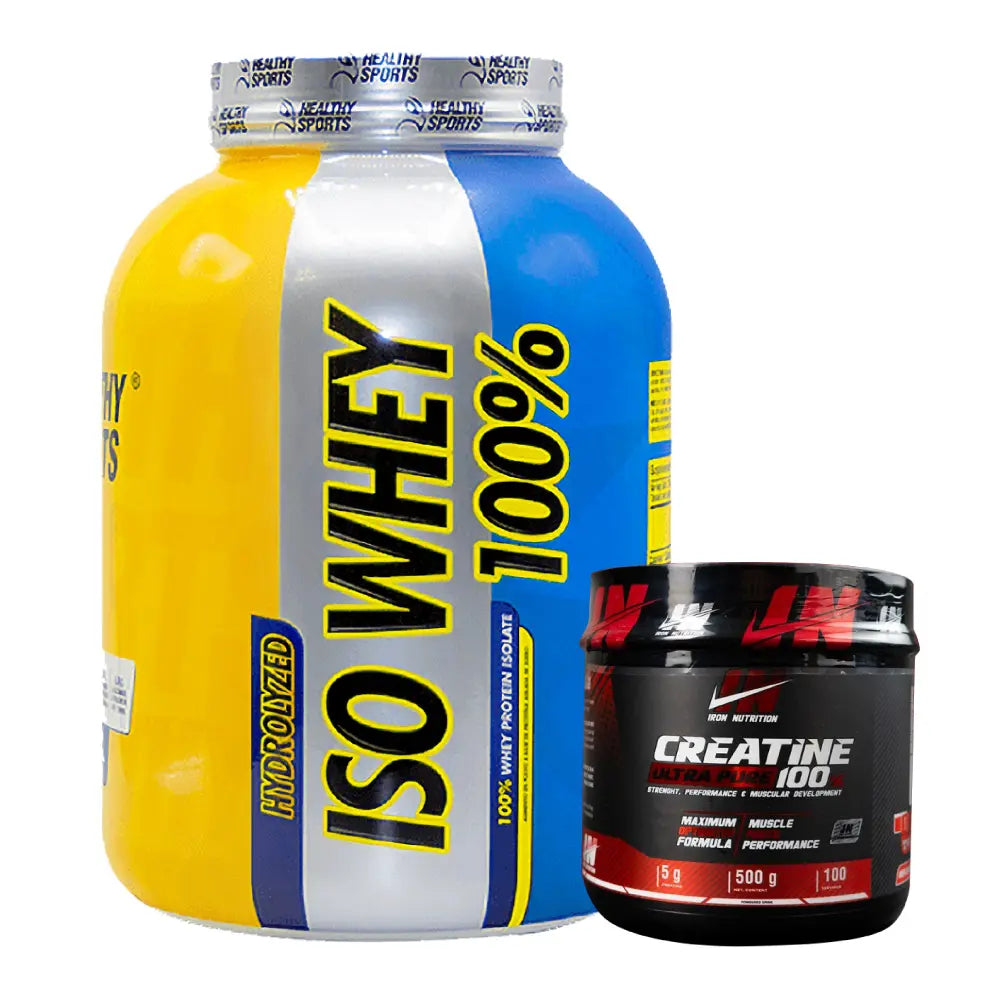 Iso Whey 60 Serv + Creatine Iron 500 g – Zona FIT