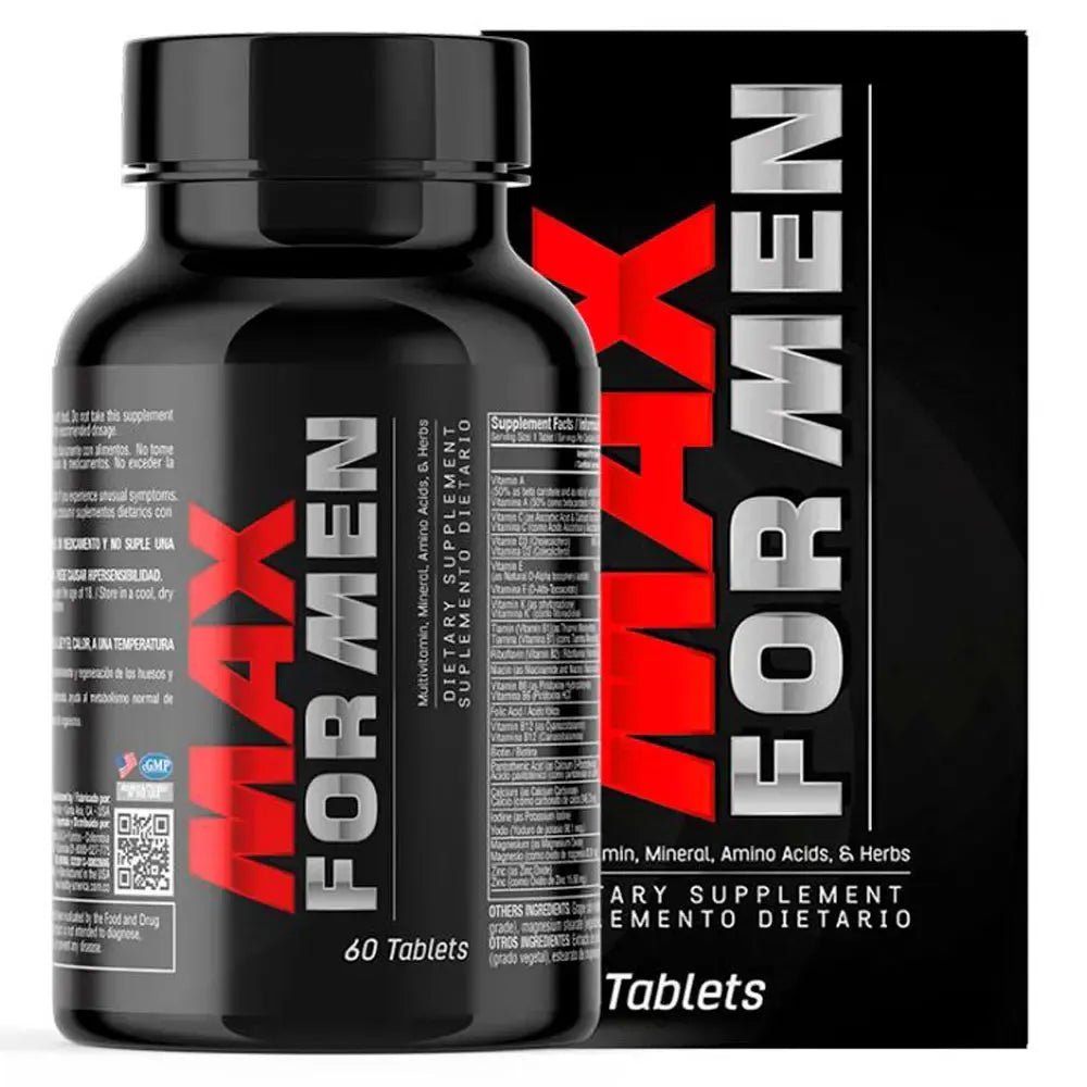 Max For Men Healthy America - Suplemento multivitamínico – Zona FIT