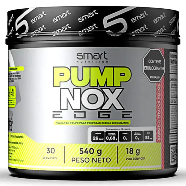 Pump Nox Smart Nutrition - Suplemento de preentrenamiento – Zona FIT