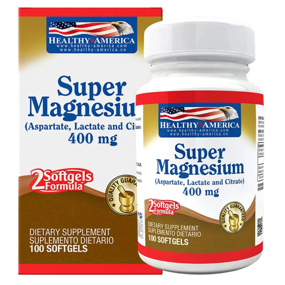 Super Magnesium Healthy America - Magnesio para tu salud – Zona FIT