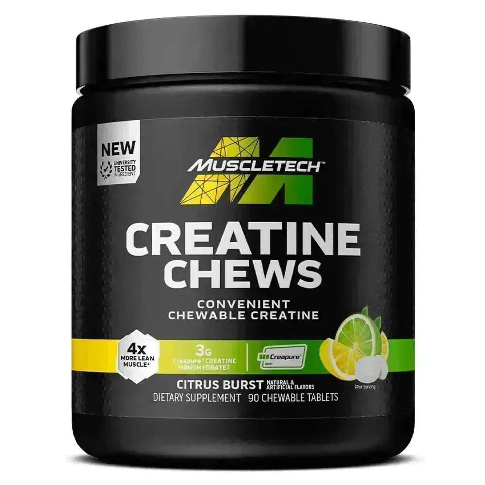 Creatine Chews Muscletech - Creatina de forma masticable – Zona FIT