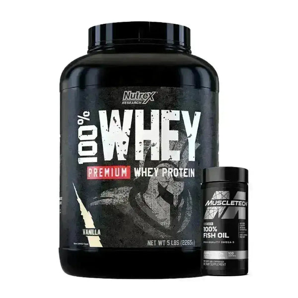 100% Whey Premium 5 lb + Omega 3 100 caps – Zona FIT