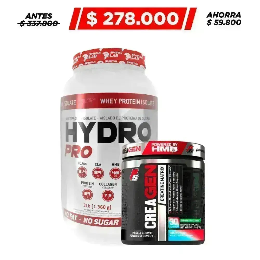 Hydro Pro 3 lb + Creagen 30 serv – Zona FIT