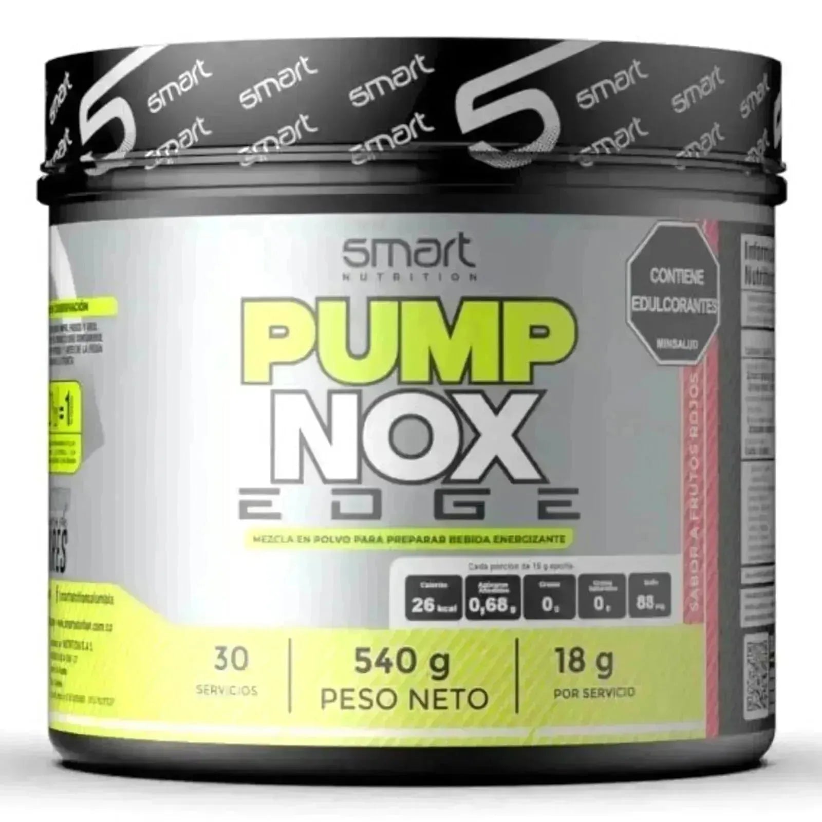 Pump Nox Smart Nutrition - Suplemento de preentrenamiento – Zona FIT