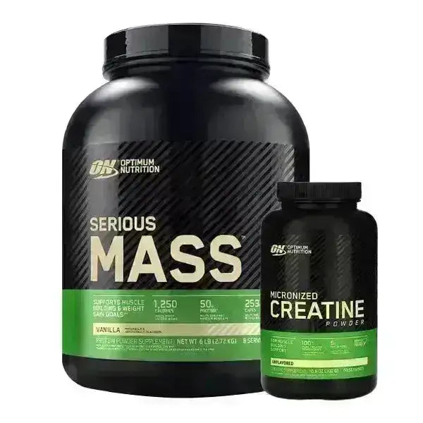 Serious Mass 6 lb + Creatine Optimum 300 gr – Zona FIT
