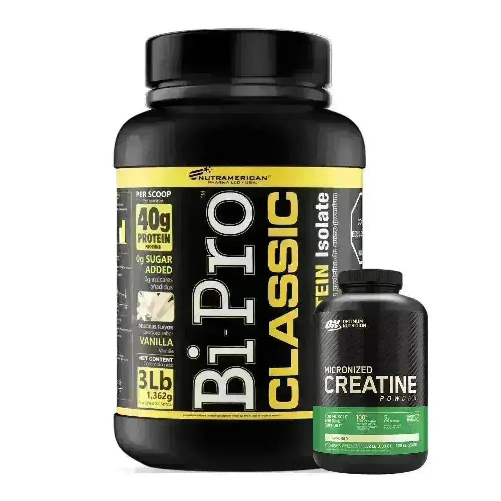 BiPro 3 lb + Creatine Optimum 120 Serv – Zona FIT